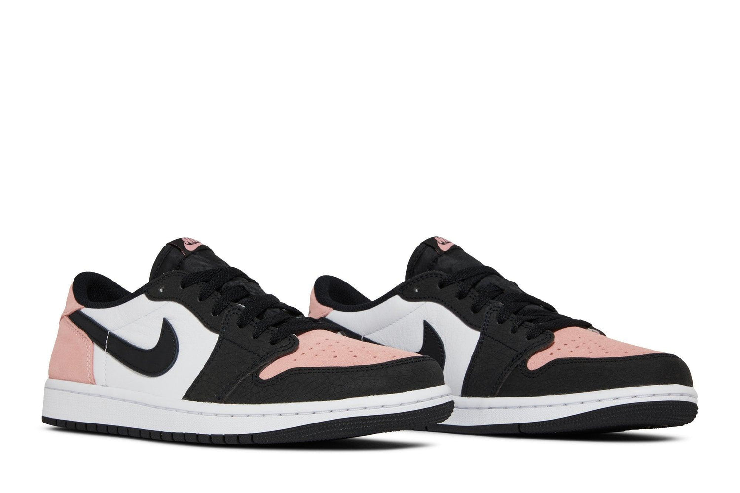 Tênis Air Jordan 1 Low OG Bleached Coral Rosa - LK Sneakers